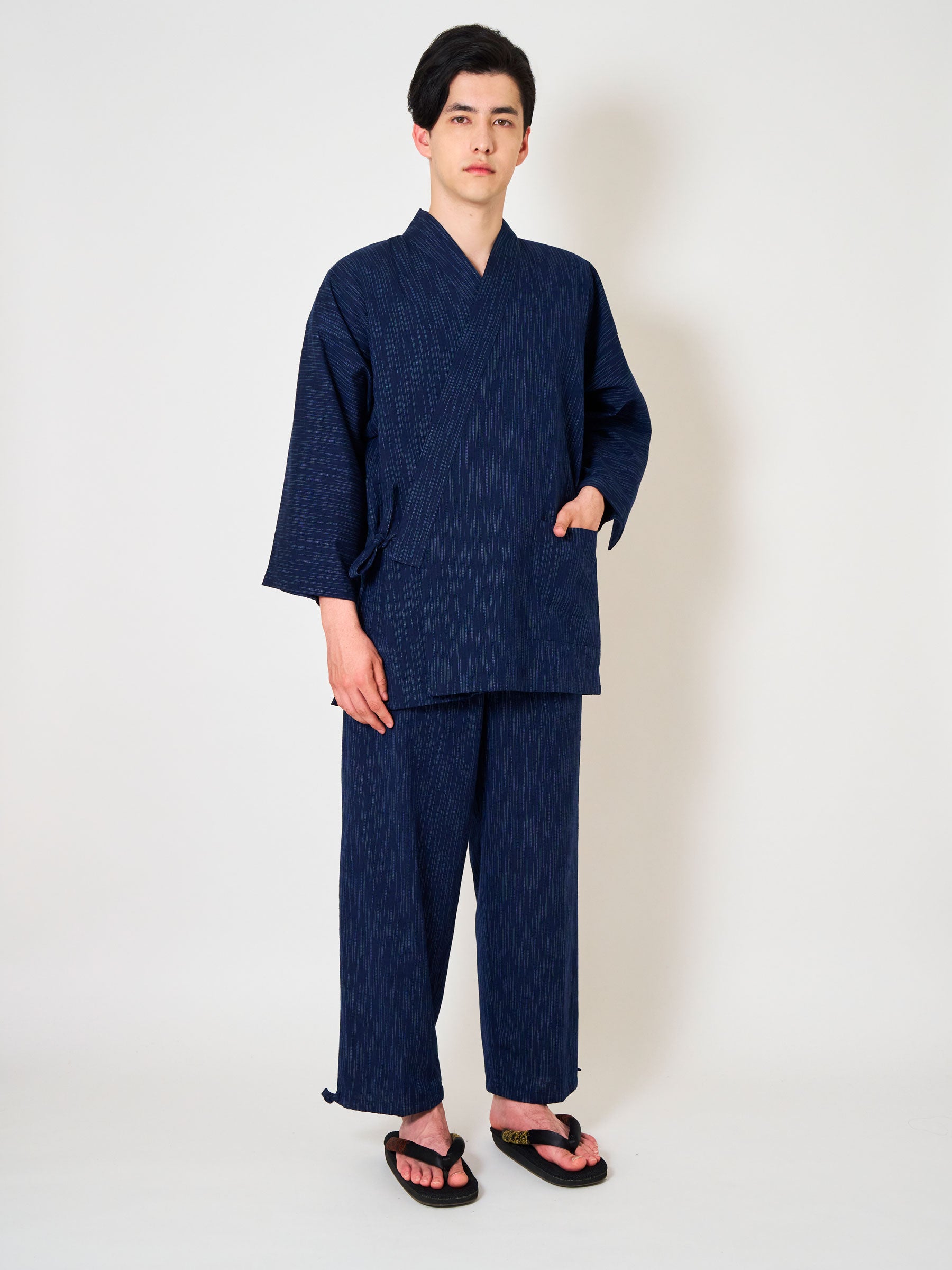 Yanagi Indigo Samue Jacket and Lounge Pants | Japan Objects Store