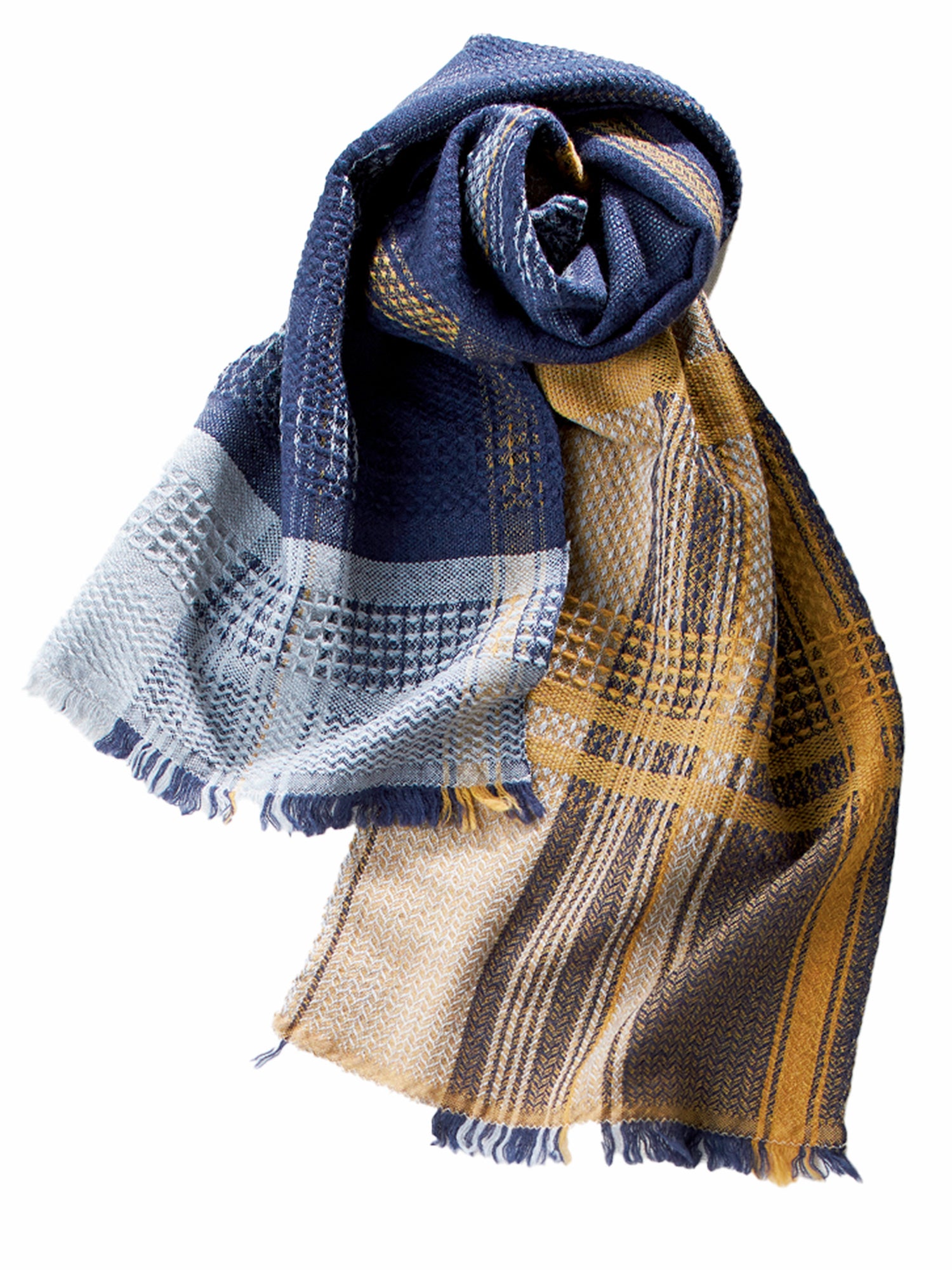 Imabari Artisanal Weave Wool Scarf | Japan Objects Store