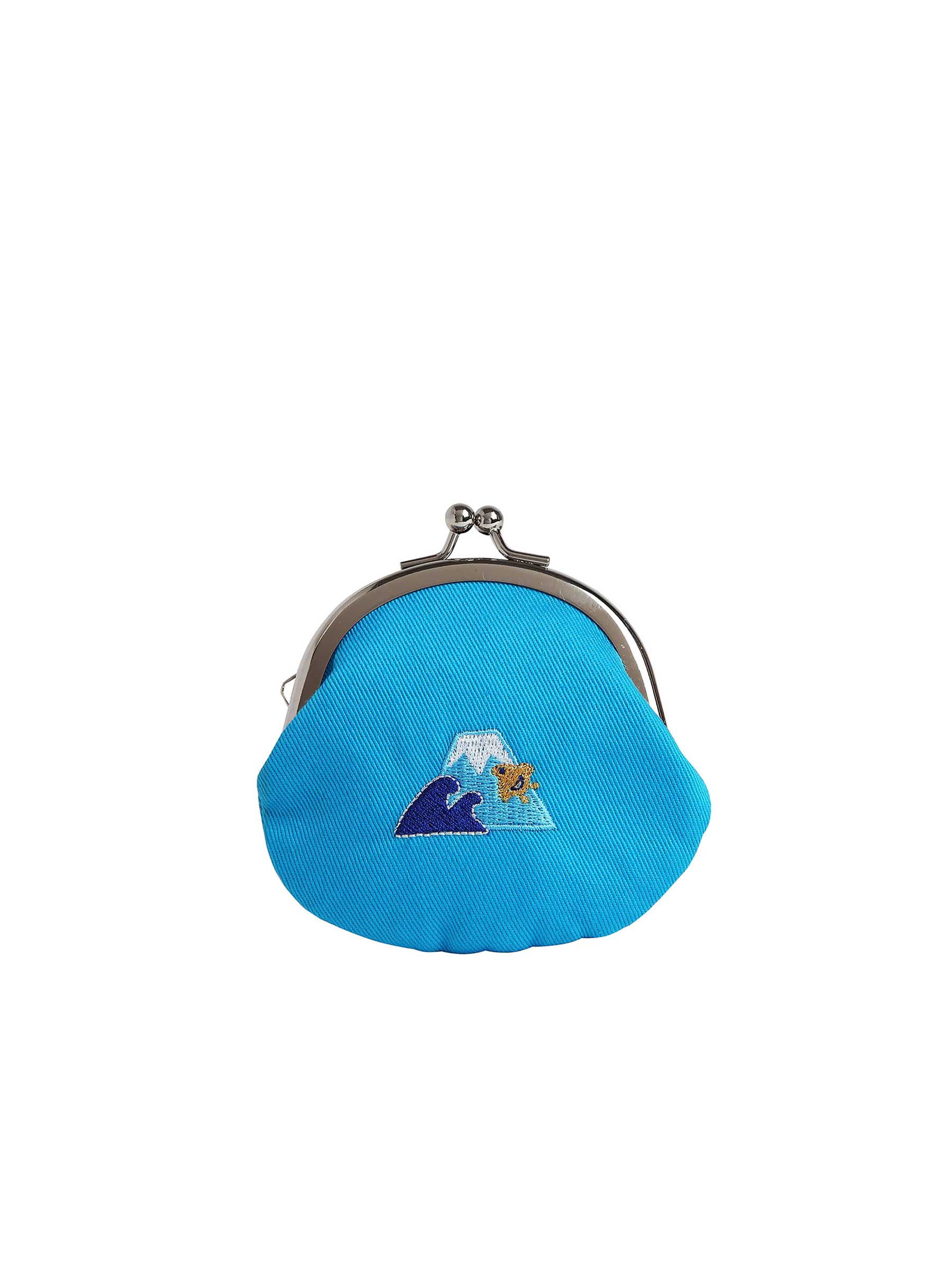 Blue Fuji Mini Coin Purse | Japan Objects Store