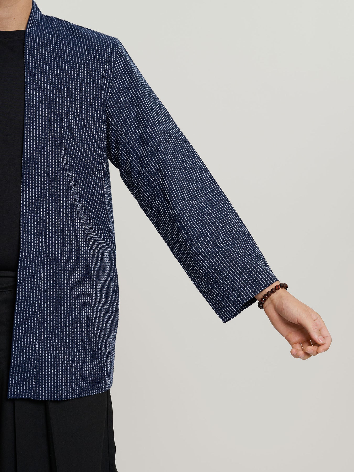 Classic Sashiko Haori Kimono Jacket by Mikeshi | Japan Objects Store