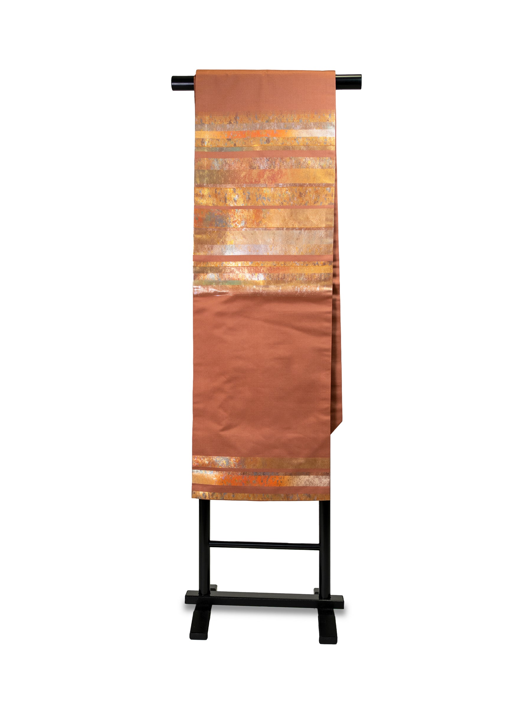 Vintage Gold Shima Women's Silk Obi Belt | Japan Objects – Japan ...