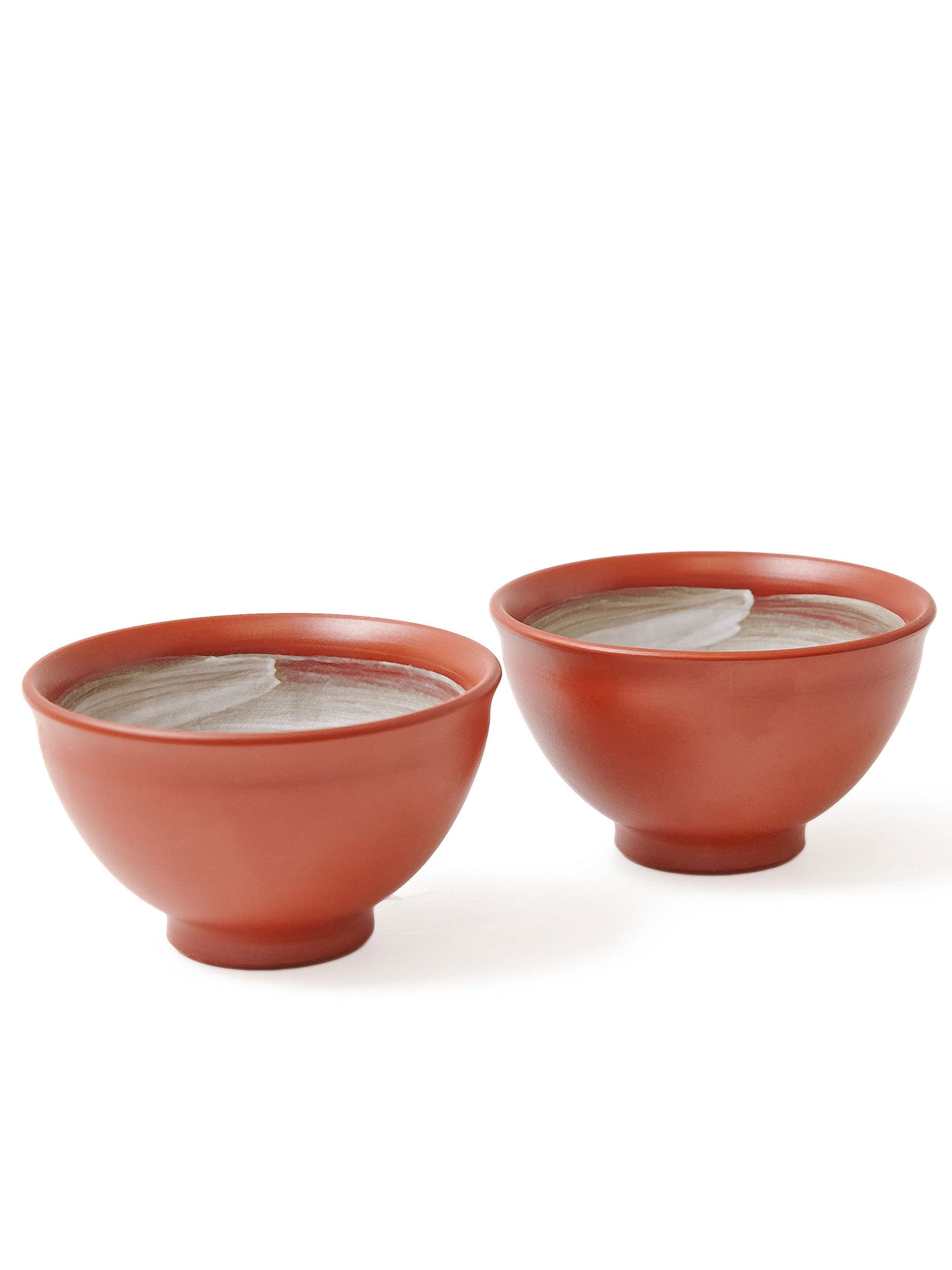 Red Clay Tokoname Japanese Teacup Set by Ukou | Japan Objects Store